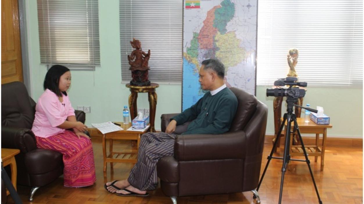 Interview with The Irrawaddy News | Directorate of Investment and ...